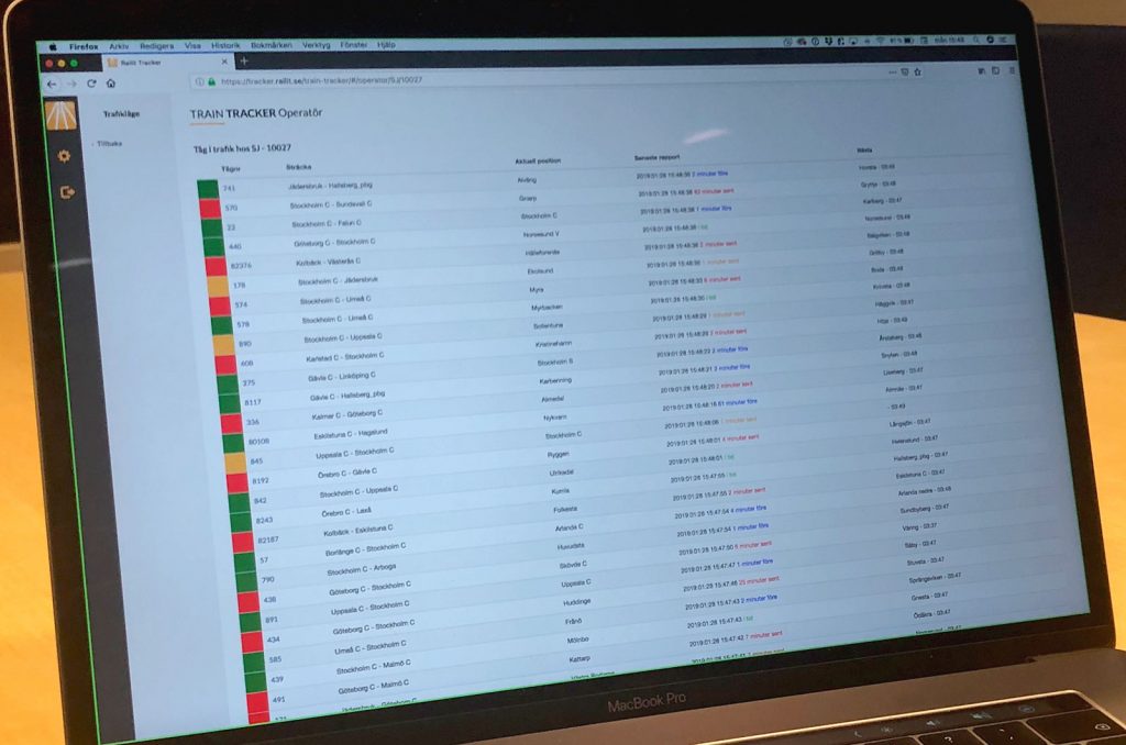 Train Tracker Manager | Railit