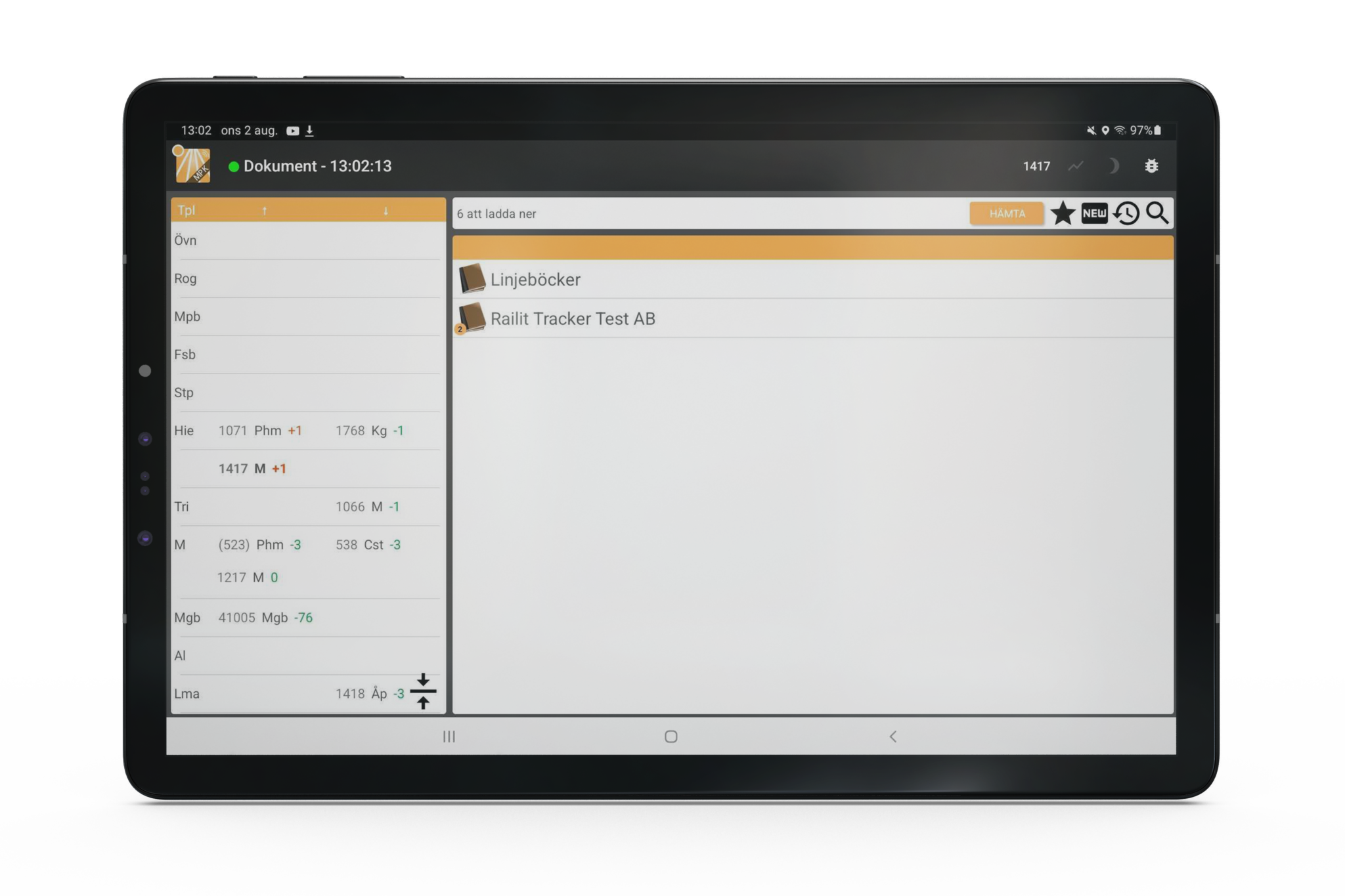 Info Tracker | Railit